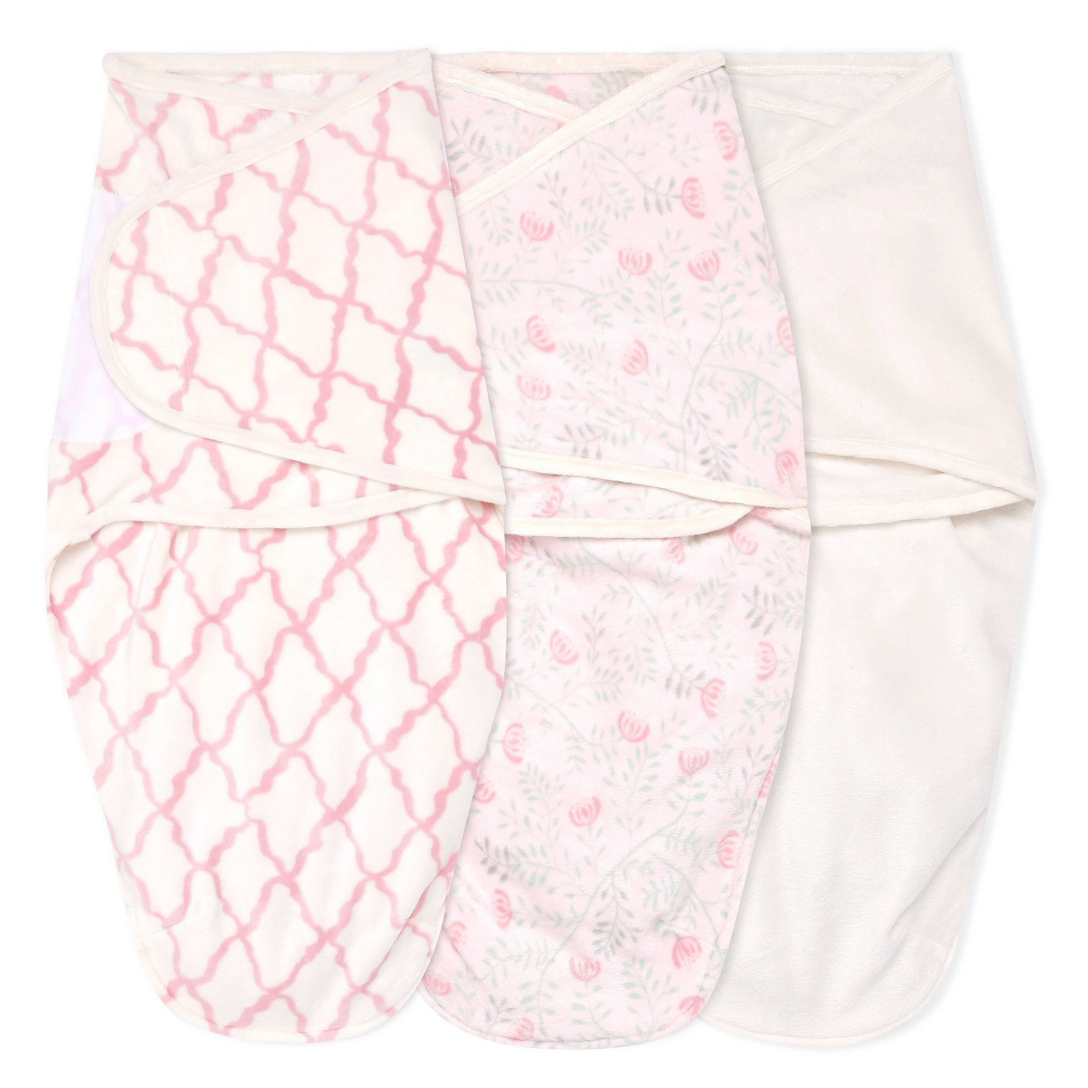 Easy Swaddle Wrap - Minky Arts crafts - 3pk - Walmart.com