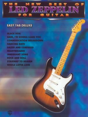 Pre-Owned The New Best of Led Zeppelin for Guitar: Easy Tab Deluxe ...