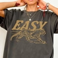 Easy Tiger TShirt Distressed Tiger Shirt Retro Tiger Tee Trendy Grunge ...