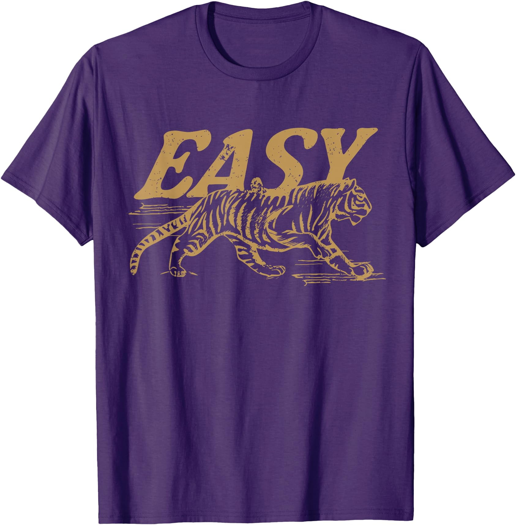 Easy Tiger Vintage Distressed Indie Boho Softstyle Unisex T-Shirt ...