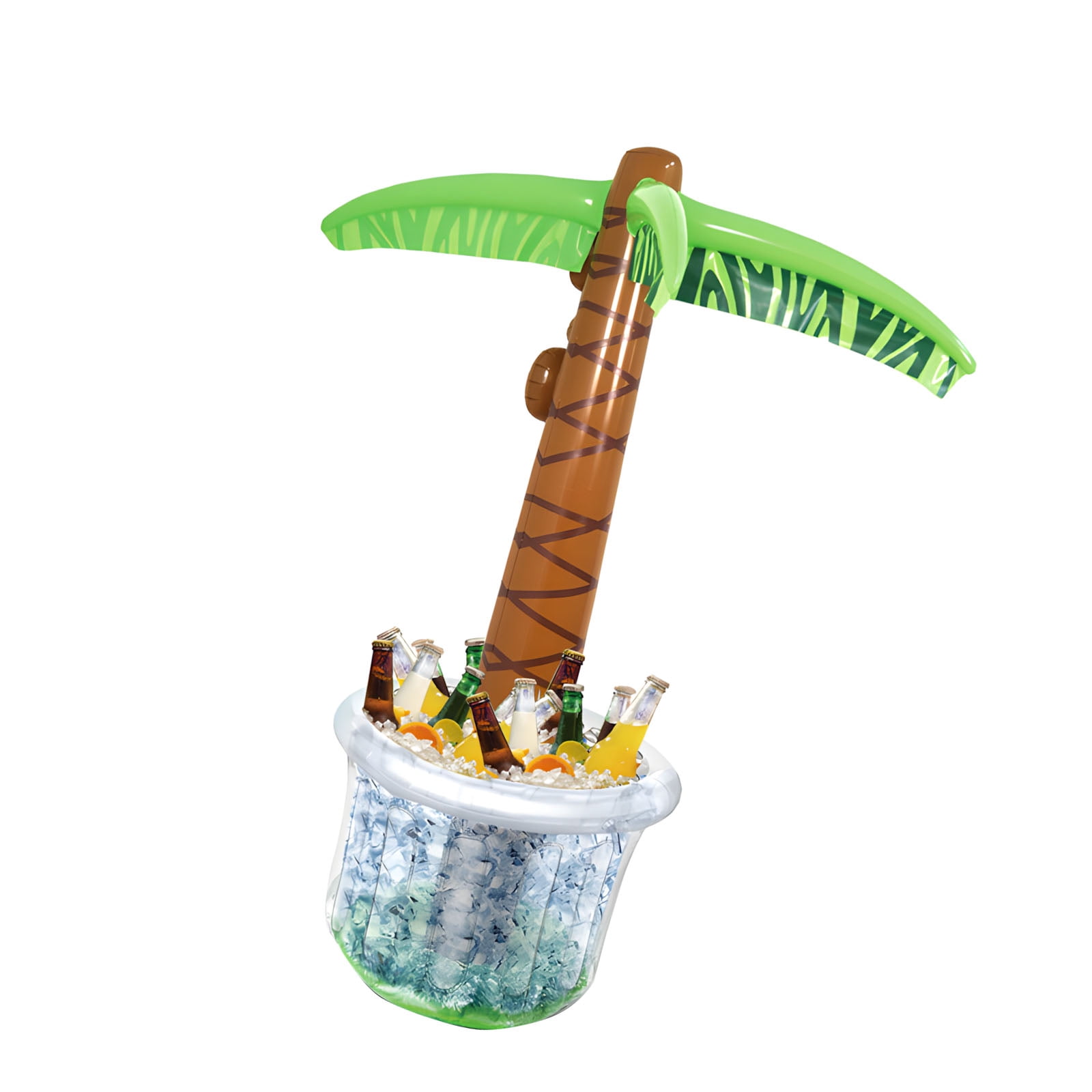 Easy To Carry Inflatable PVC Coconut Tree Featuring Large Ice Storage ...