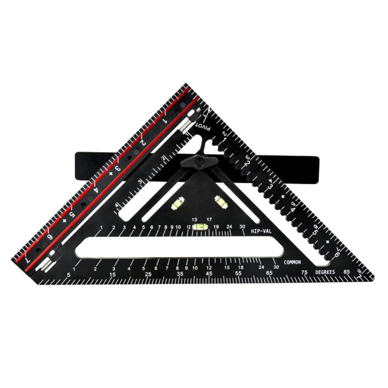 Easy To Carry Triangles Ruler With Positioning Bar For Accurate ...