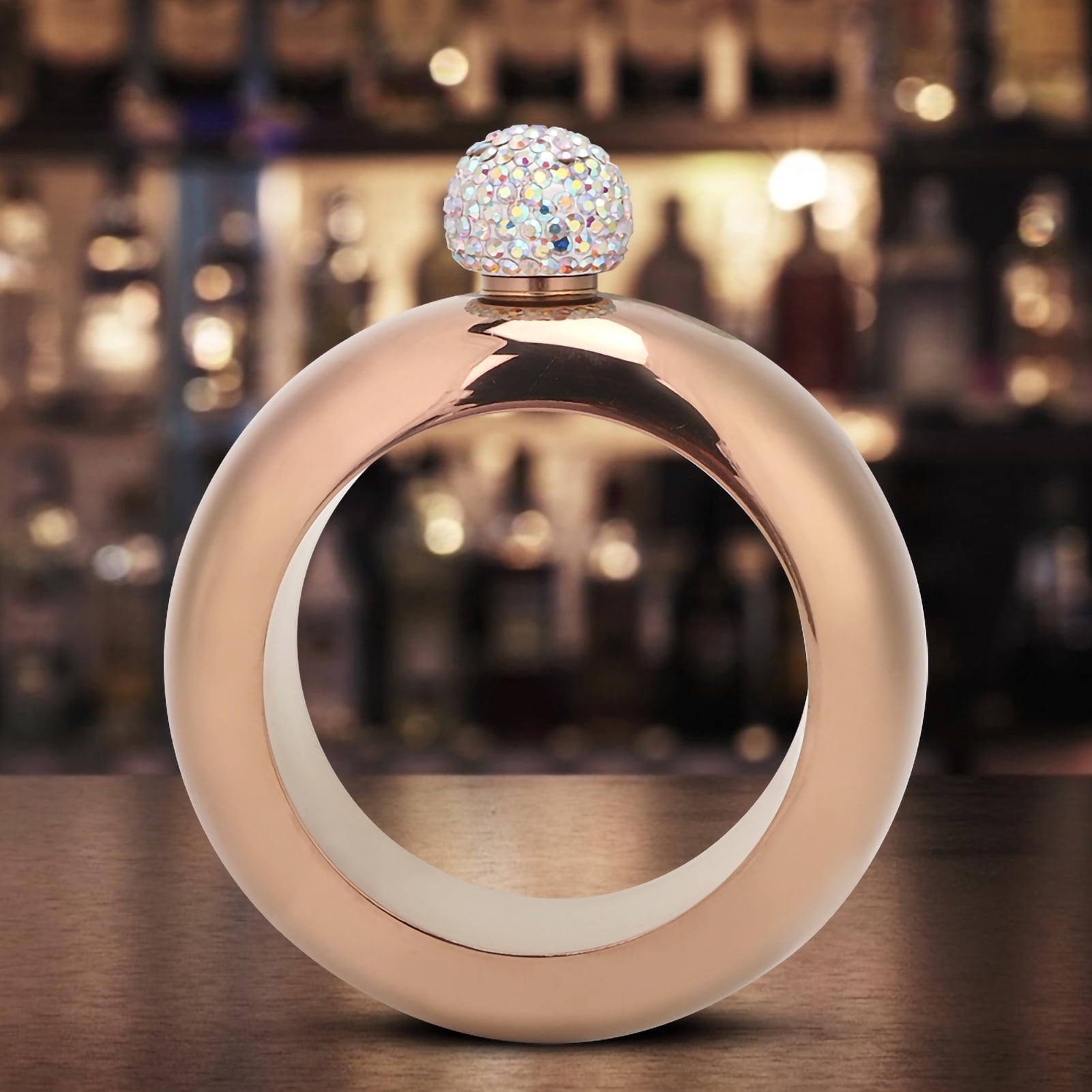 Easy To Clean Bracelet Bangle Flask, Birthday Gift Wine/Alcohol Jug ...