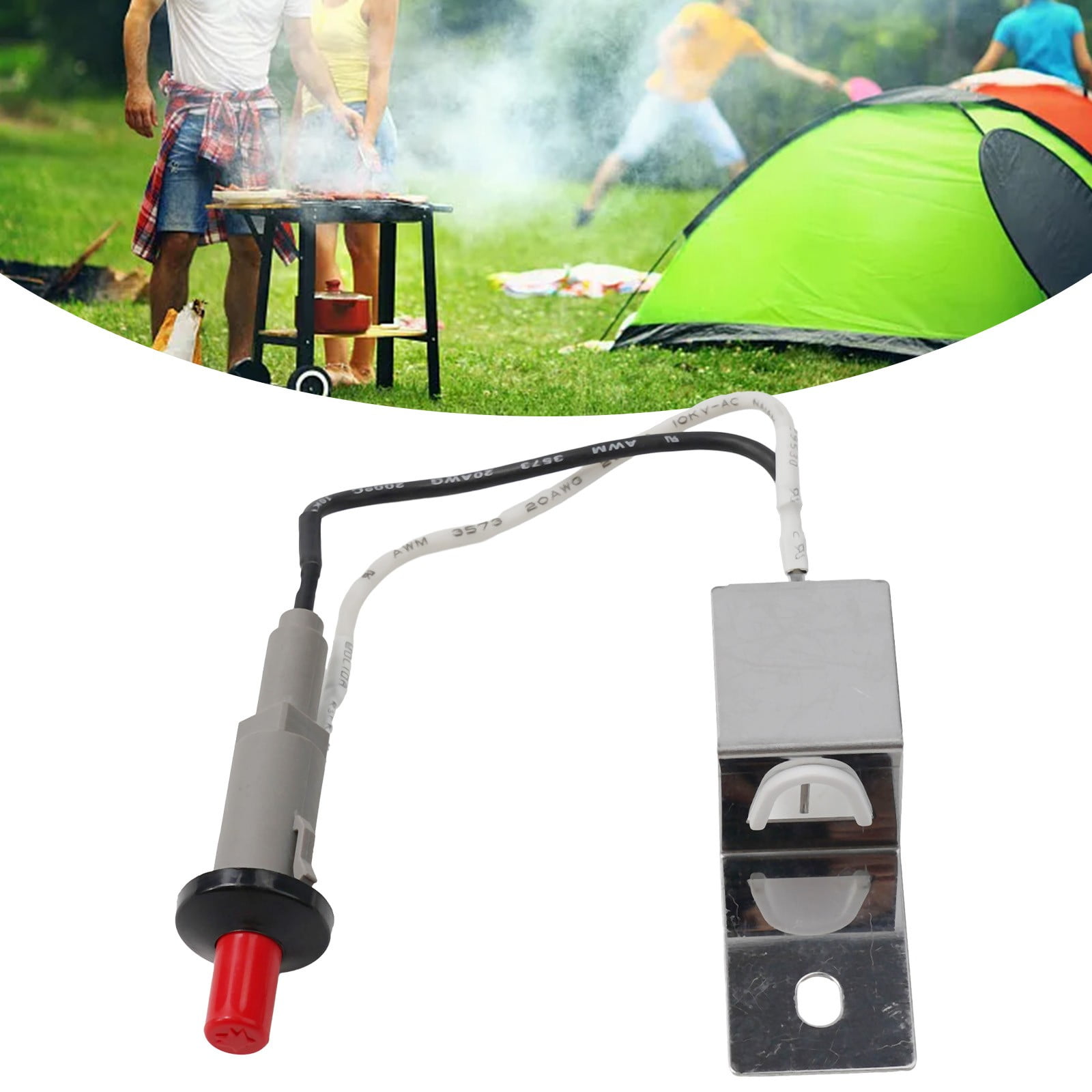 Easy To Install And Reliable Ignition Assembly Replacement Kits For Weber Q Grills Fits Q100 ...