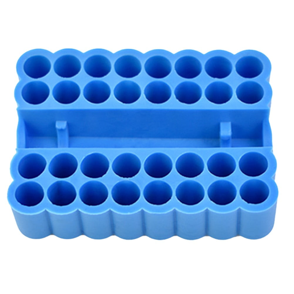 Easy To Organize Diy Projects Bit Organiser 32 Holes Bit Holder 32 Hole ...