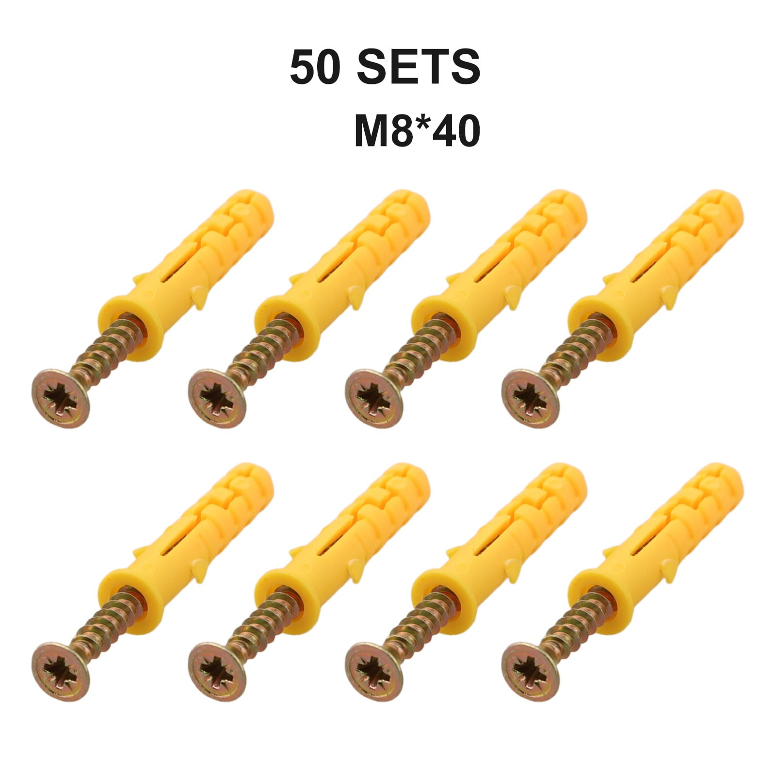 Easy To Use 50Pcs Stainless Steel Expansion Screws And Wall Anchors For ...