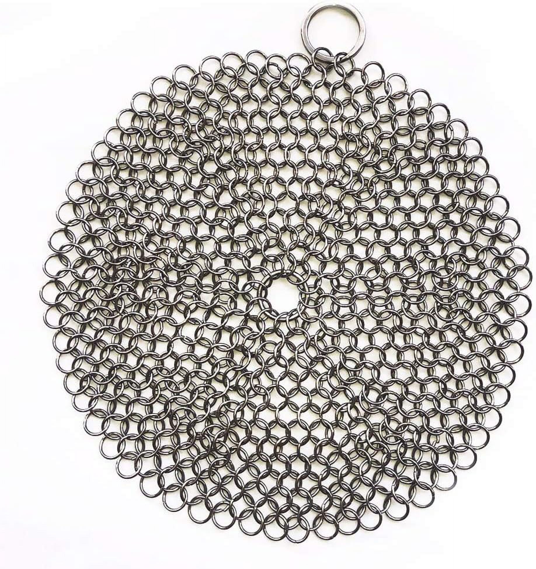 Easy To Use Clean And Store Stainless Steel Chain Maille Scrubber ...
