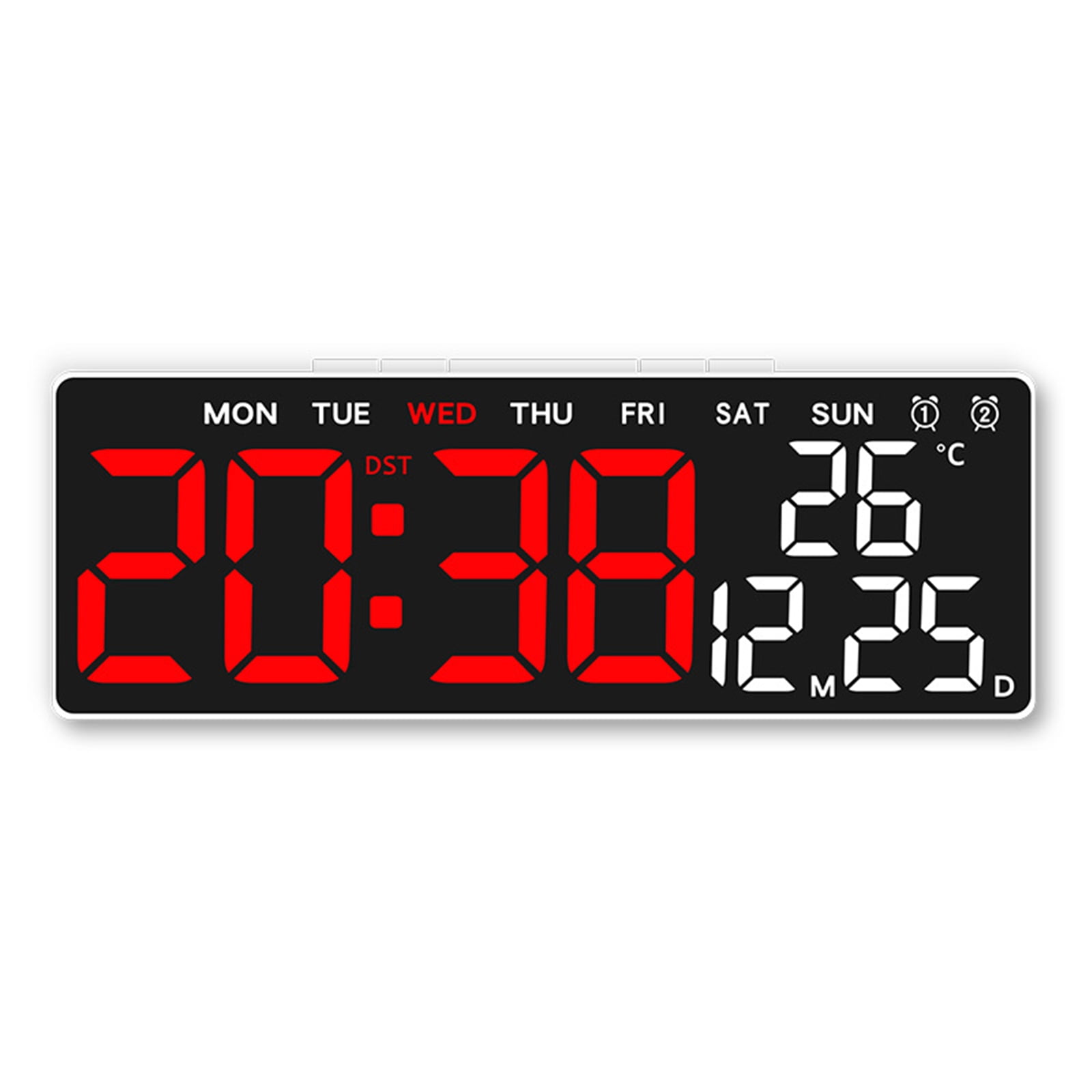Easy To Use LED Digital Clock with Alarm Function and Countdowns Timers ...
