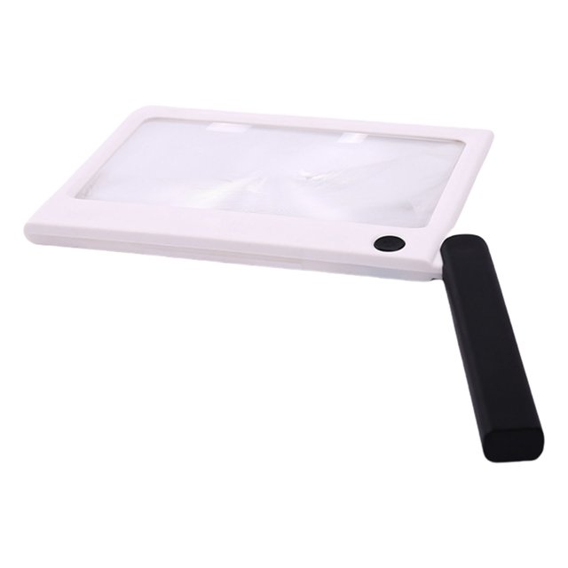 Easy To Use Magnifying Tool with LED Light Large Lens Ergonomic Handle ...