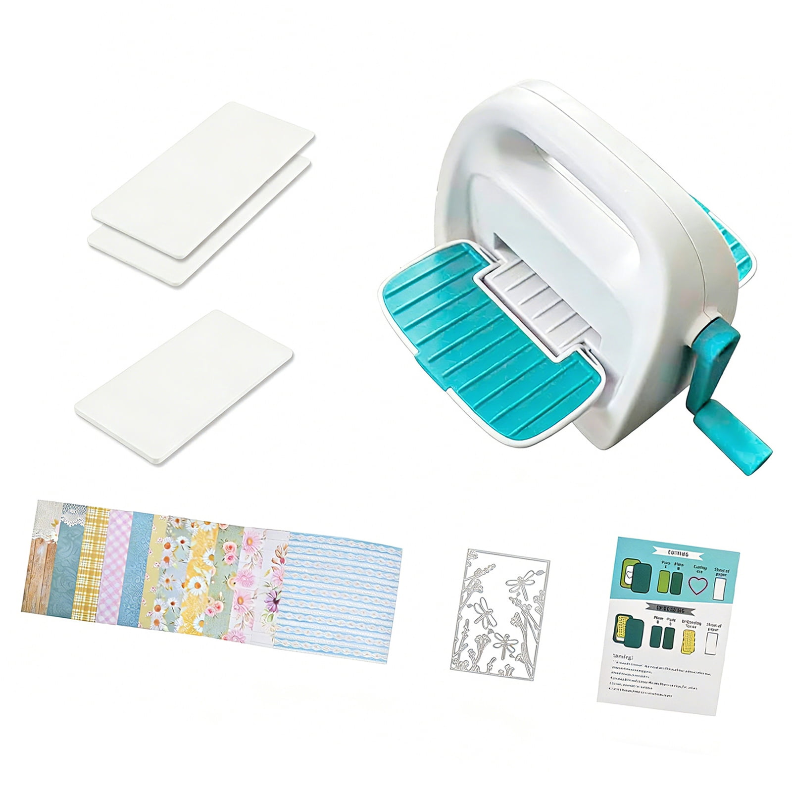 Easy To Use Manual Die Cutter Embosser With Foldable Designs For Craft ...