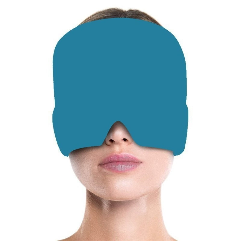 Easy To Use Portable Reusable Cold Compress Therapy Cap Head Wrap Face ...