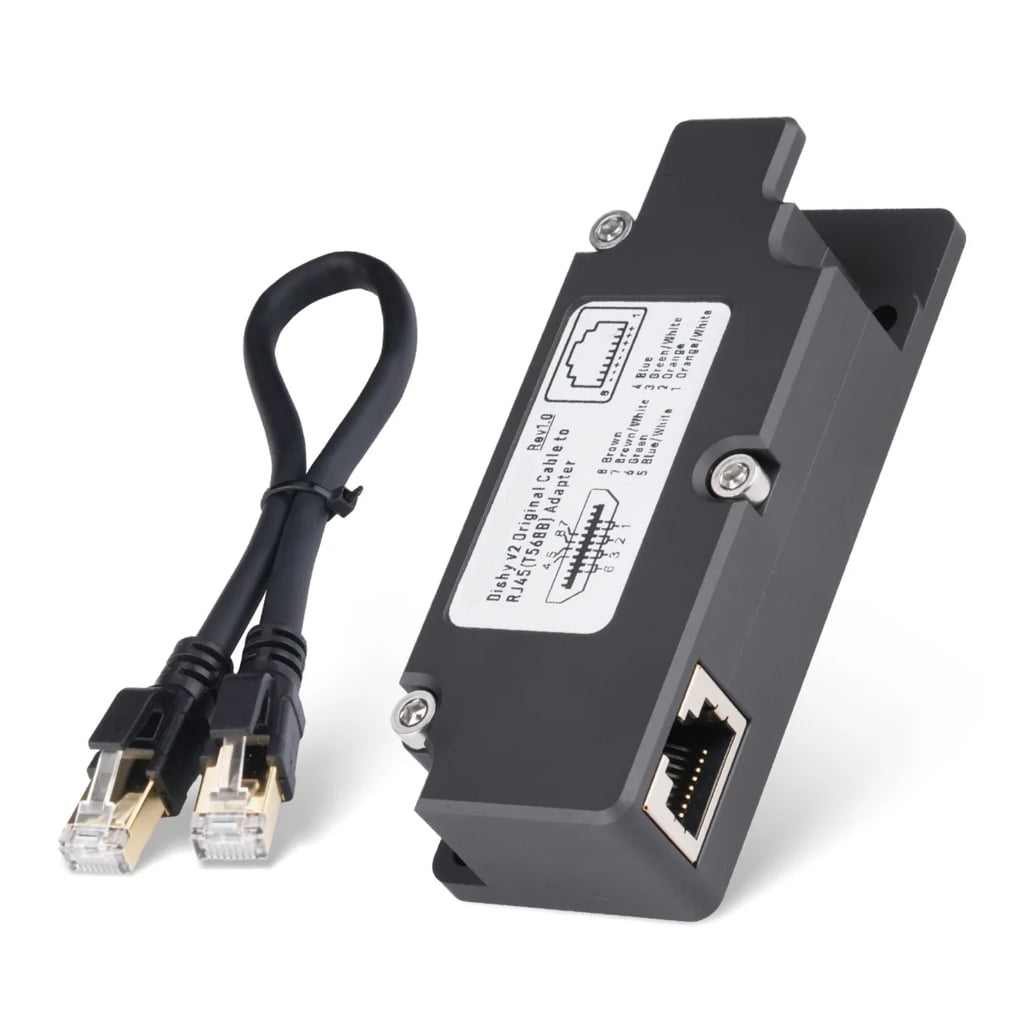 Easy To Use RJ45 Cable Adapter For Efficient Dish Satellite Networks ...