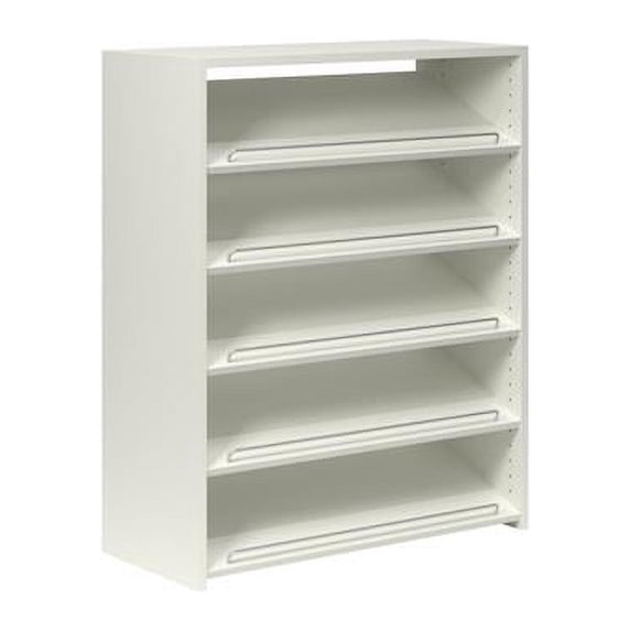 Easy Track 680089 Composite Shoe Rack Tower - Wall or Floor Mounted ...