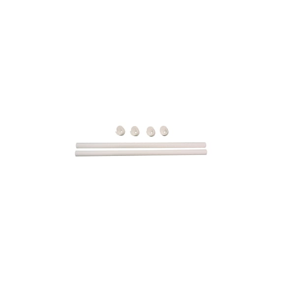 Easy Track Closet Rod & Ends - Pack of 12 - Walmart.com