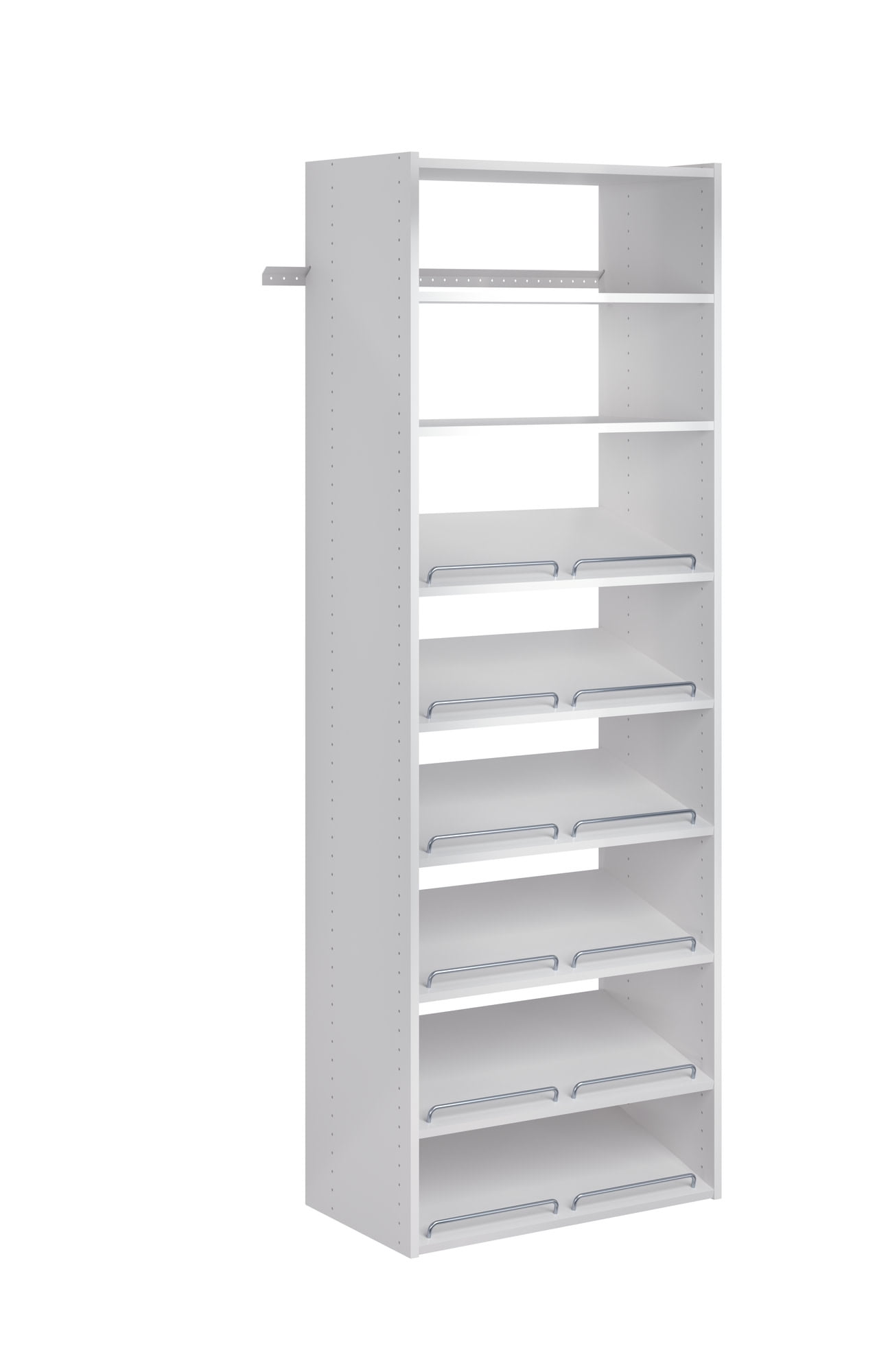 Easy Track Ph36 25-1/8" Wide Shoe Tower Kit - White - Walmart.com