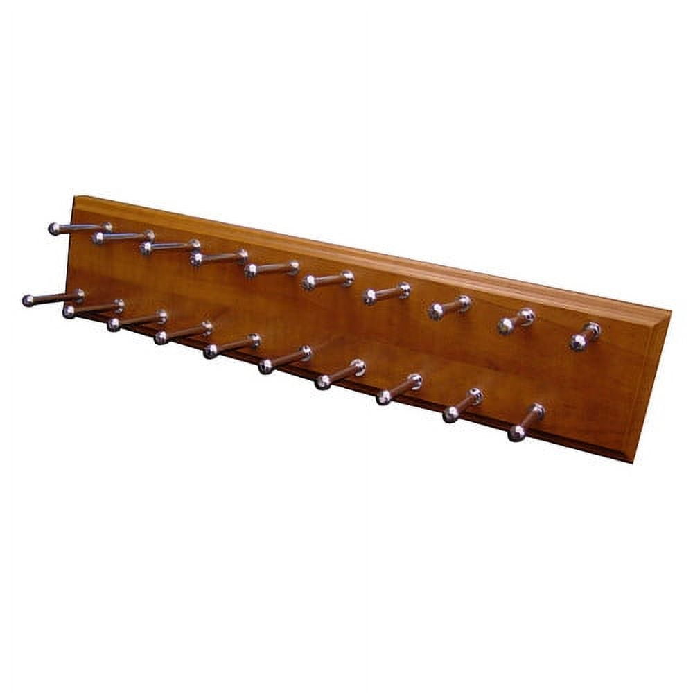 Easy Track RA1200-C-4 Easy Track Molded Wood Tie Rack - Walmart.com