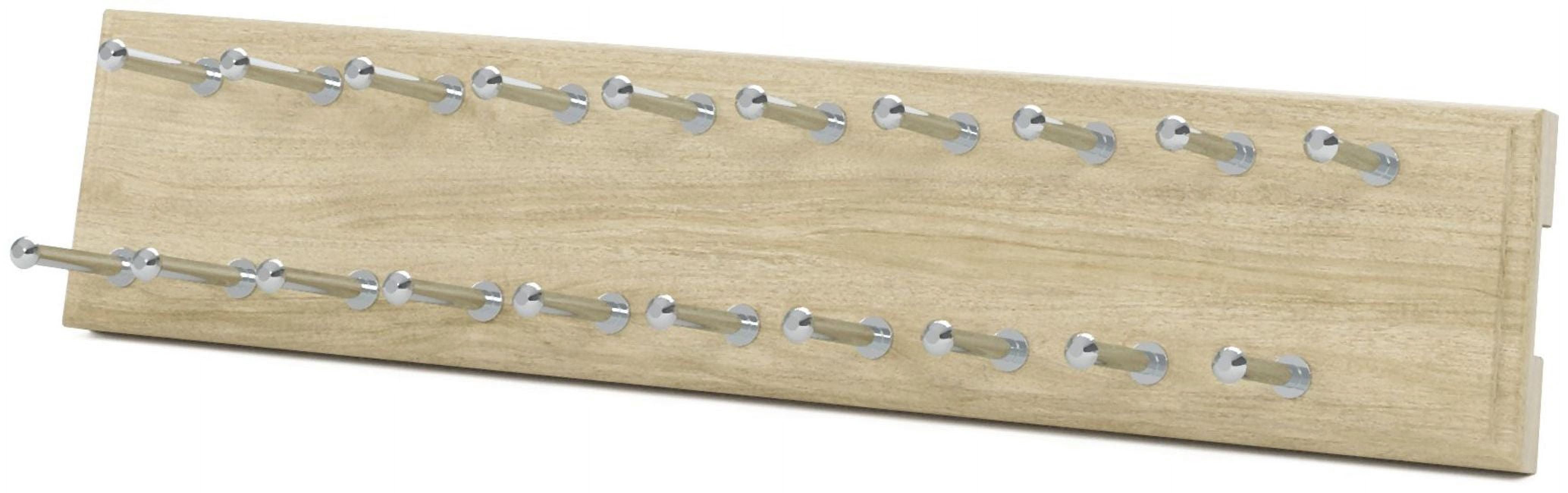 Easy Track Ra1200 17" Tie Rack For Easy Track Closet System - Honey ...