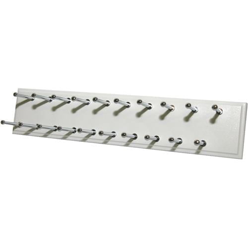 Easy Track Sliding Tie Rack WHITE, Each - Walmart.com