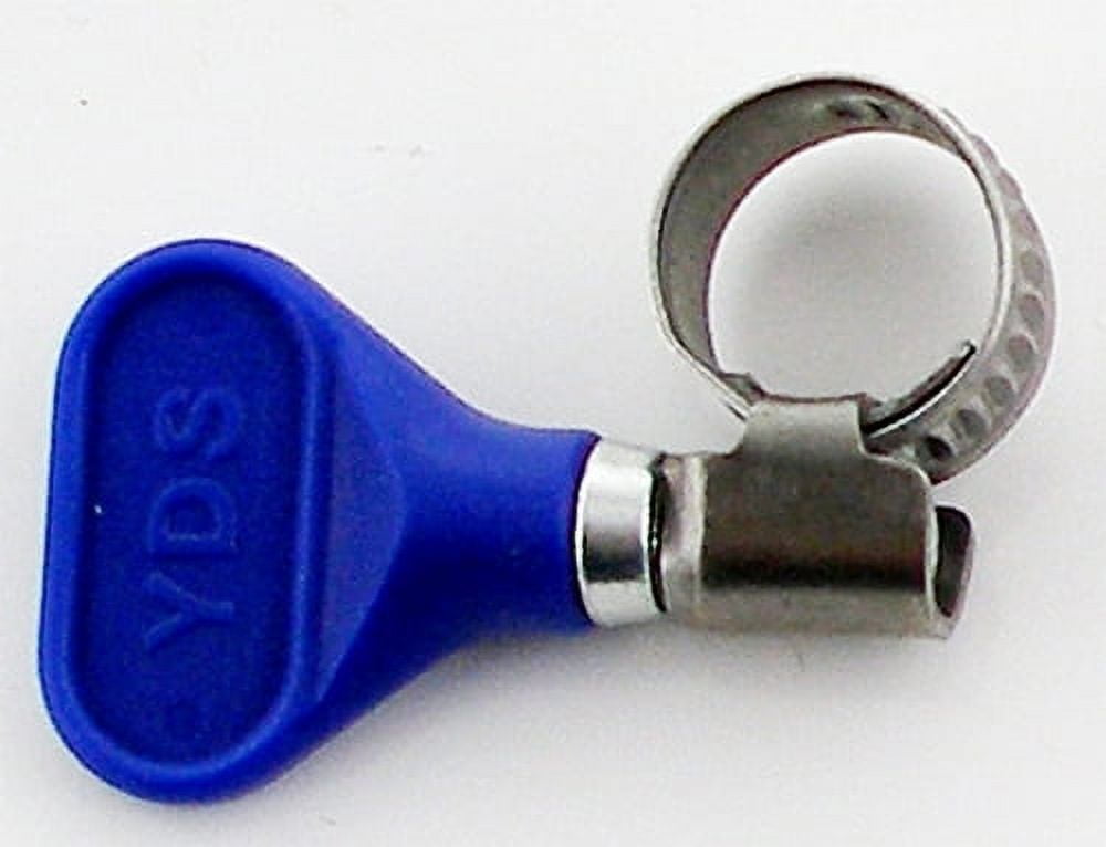 Easy-Turn Hose Clamp 1/2" (Blue) - Walmart.com