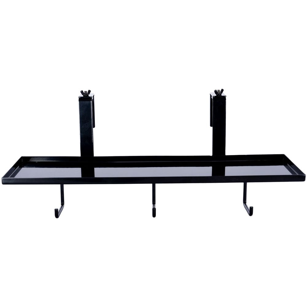 Easy-Up 20" Portable Shelf with Tack Hooks | Adjustable Stall Organizer ...