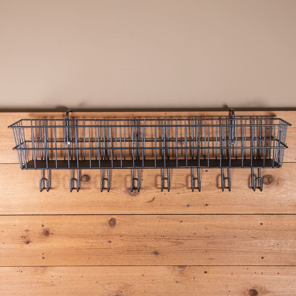 Easy-Up Pro 36 Basket with Tack Hangers | Heavy Duty Steel | Color Gray ...