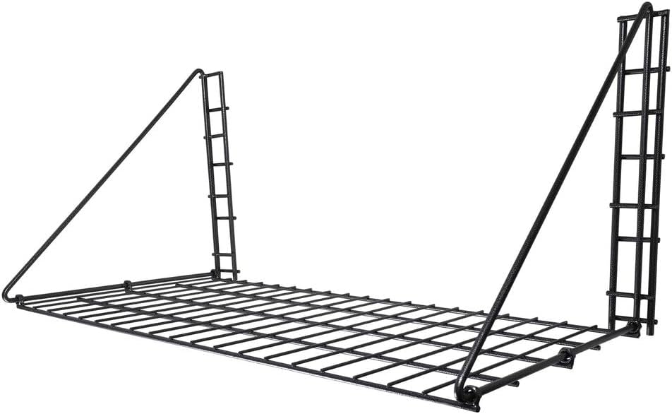 Easy-Up Pro Series Fold Up Hanging Shelf with Adjustable Hangers | Adjustable Hangers ...