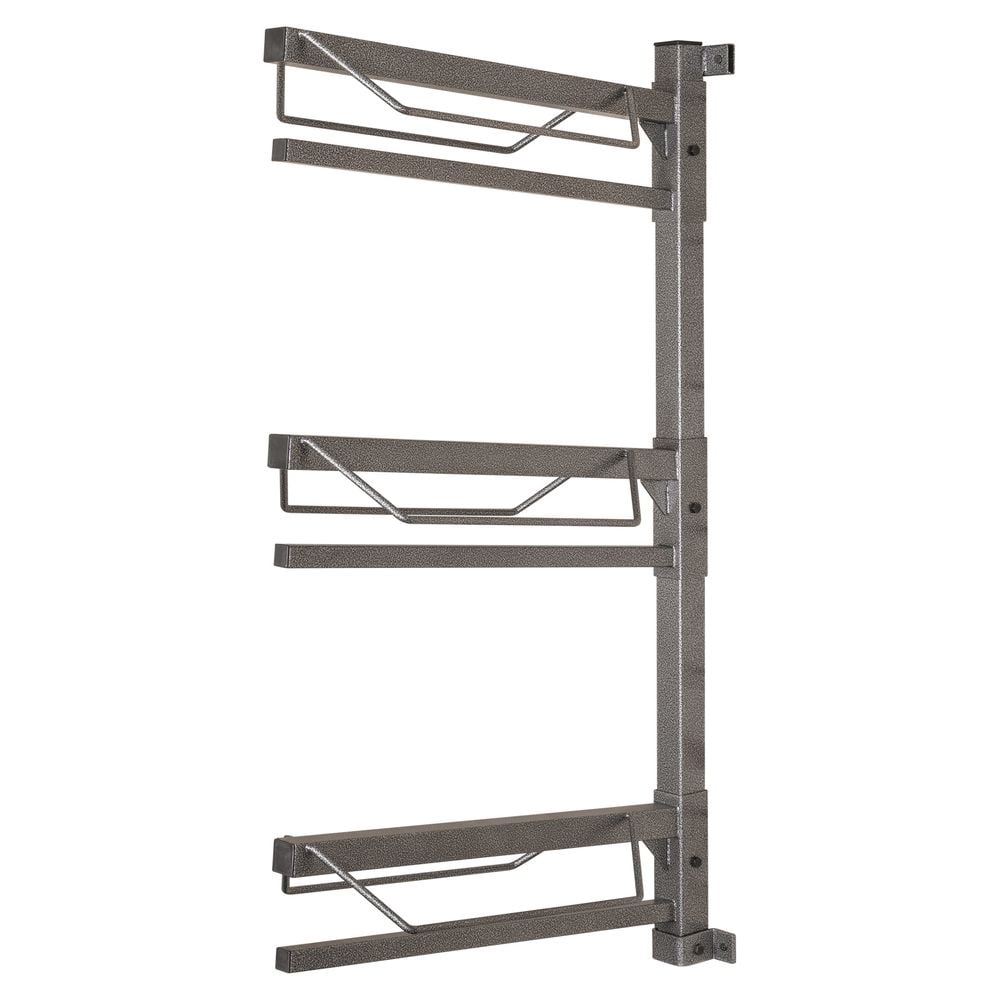 Easy-Up Pro Tiered Saddle Rack with Pad Bars | Color Gray Armor | 3 ...