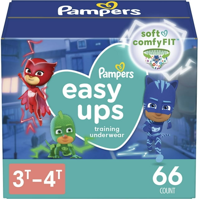 Easy Ups Boys & Girls Potty Training Pants - Size 3T-4T, 66 Count ... Easy Ups Boys & Girls Potty Training Pants - Size 3T-4T, 66 Count ...
