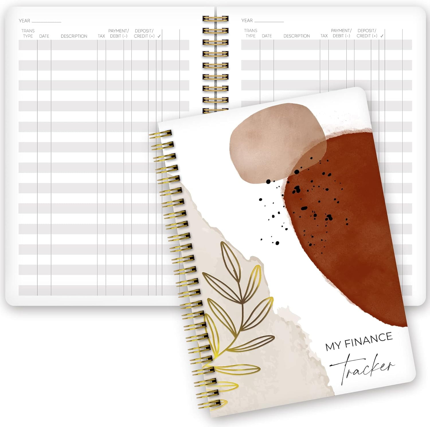 Easy to Use Accounting Ledger Book - The Perfect Expense Tracker ...