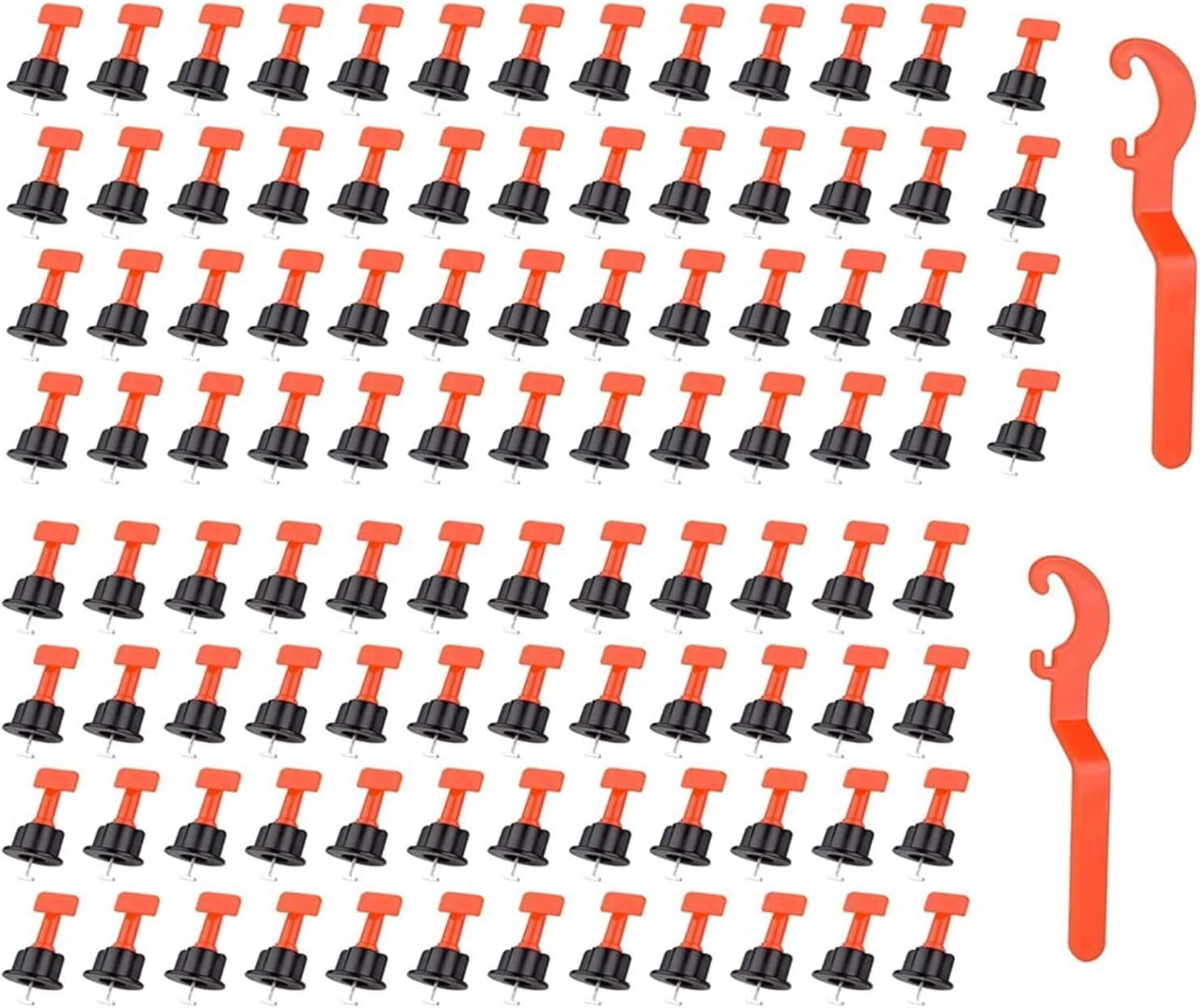 Easy to Use Tile Leveling System, Ensures Flatness and Prevents Floor ...