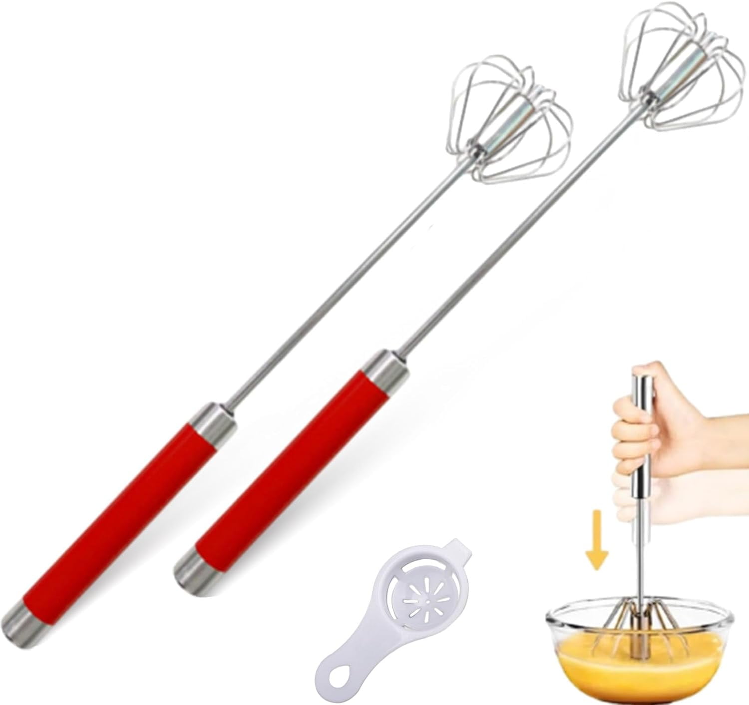 Easy Whisk - Easy Whisk Handheld Mixer, 10/12/14 Inch Semi Automatic ...
