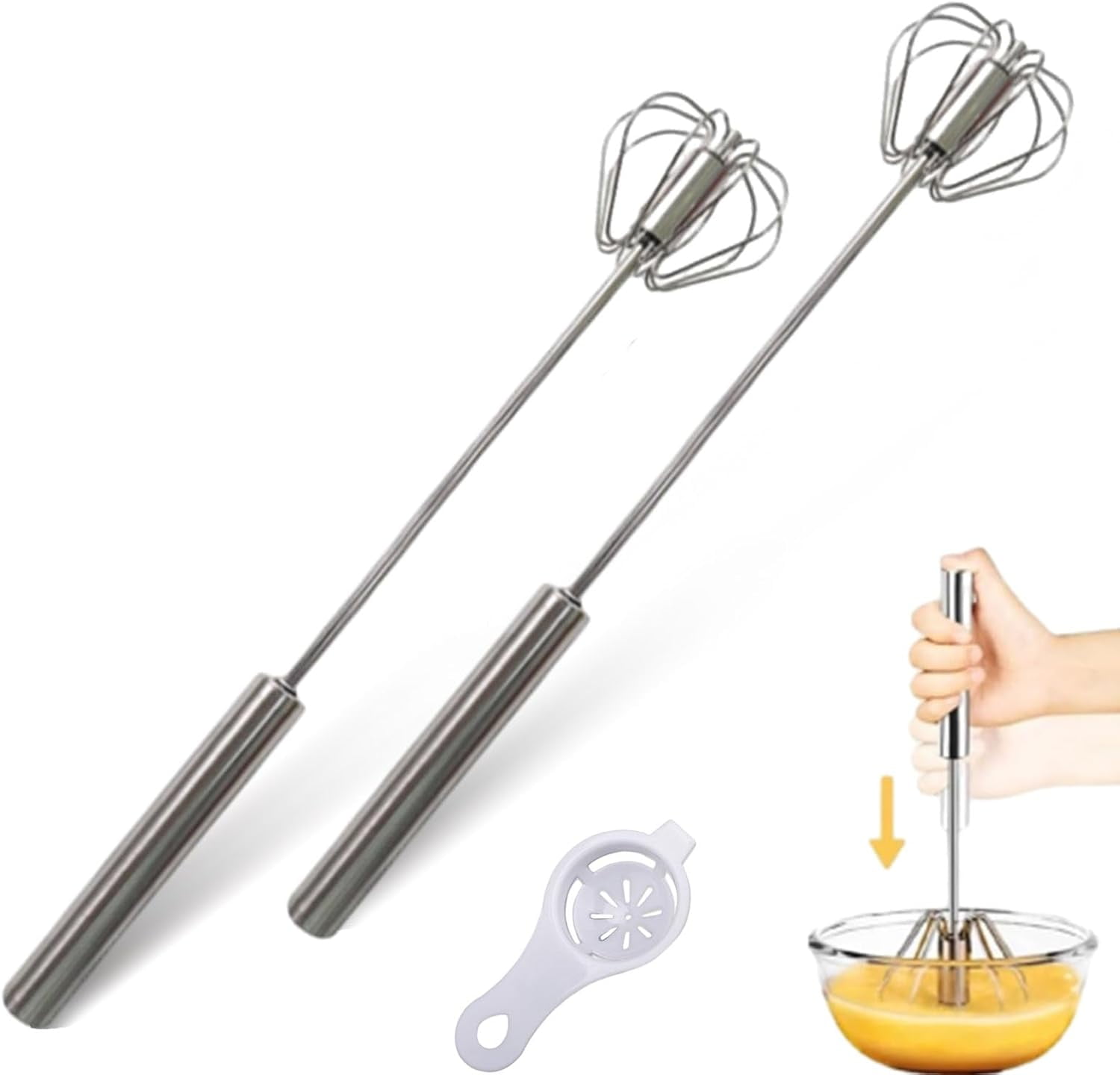 Easy Whisk - Easy Whisk Handheld Mixer, 10/12/14 Inch Semi Automatic ...