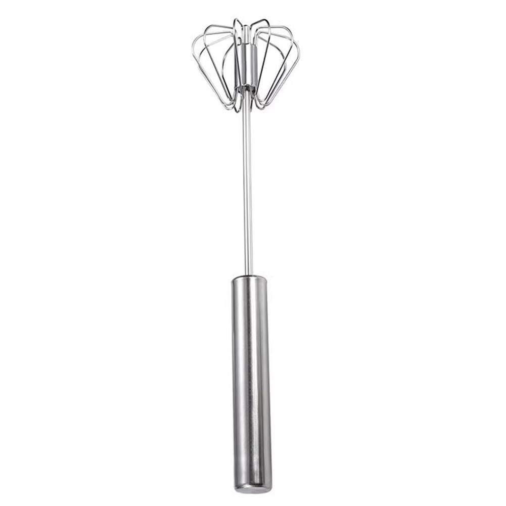 Easy Whisk Semi Automatic Stainless Steel Whisks Hand Push Egg Beater ...