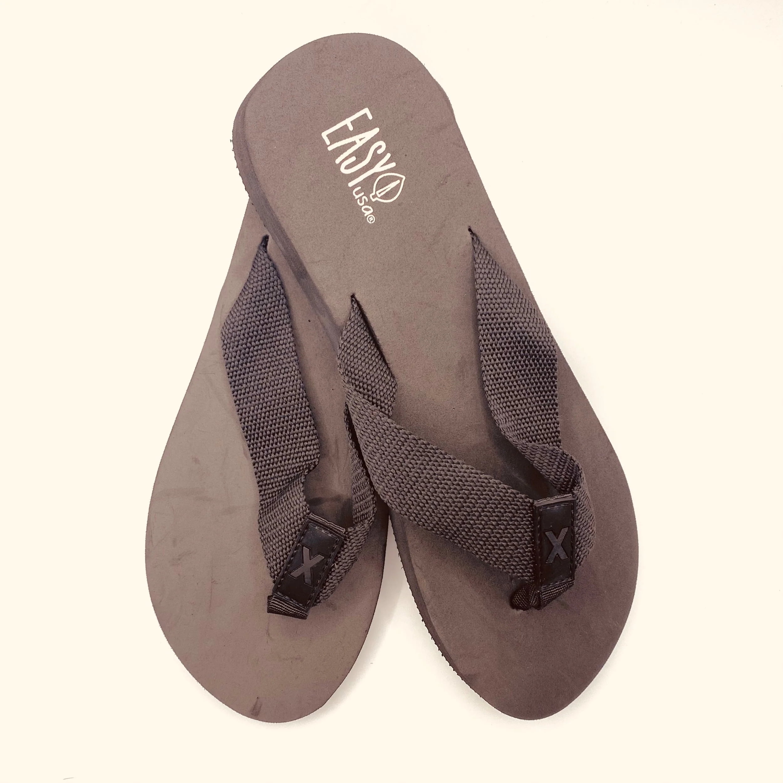 Easy Women's Low Wedge Flip Flop Sandals - Walmart.com