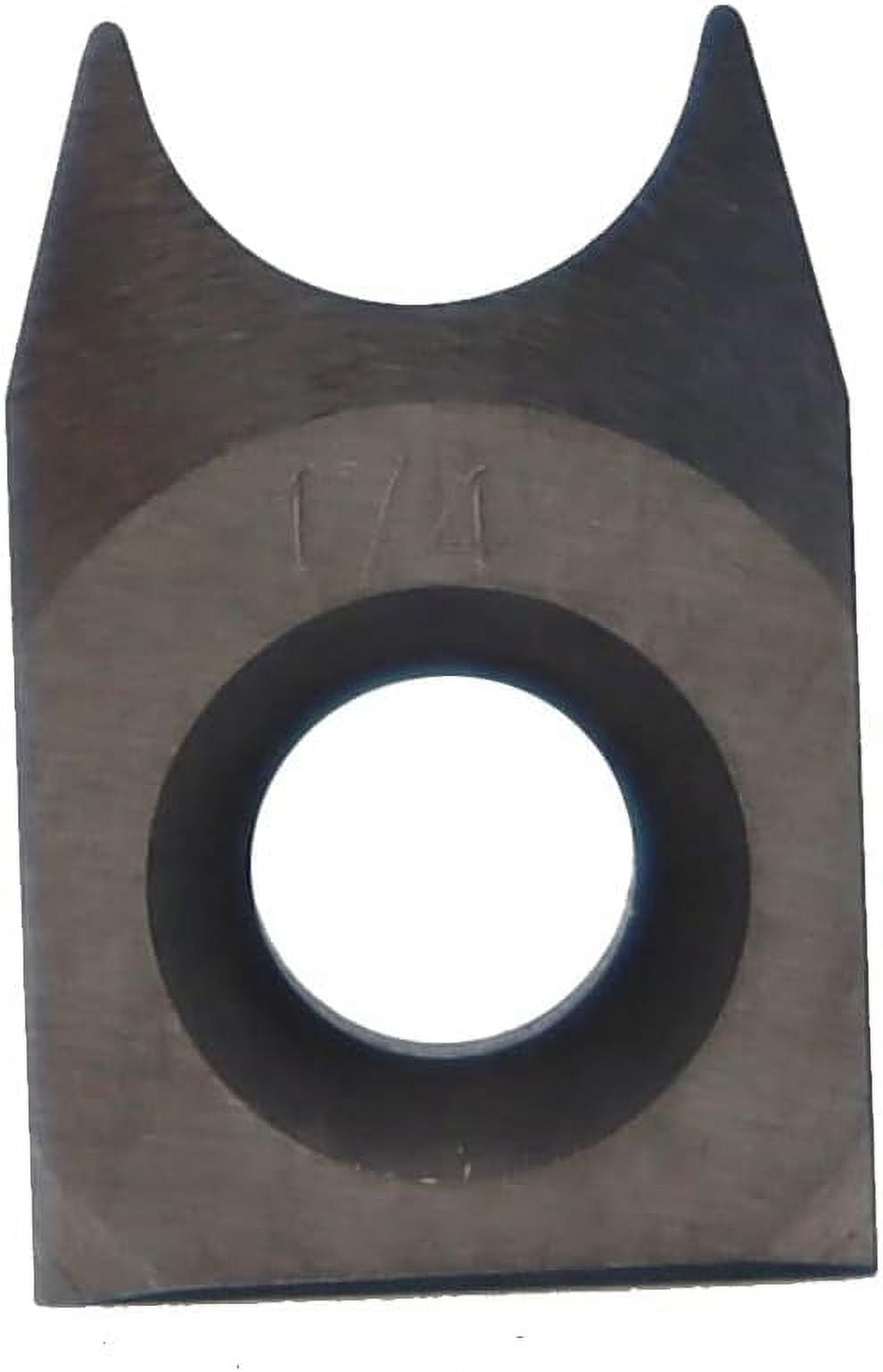 Easy Wood Tools 1/4" Negative Rake Beading Cutter (2820NR) - Walmart.com