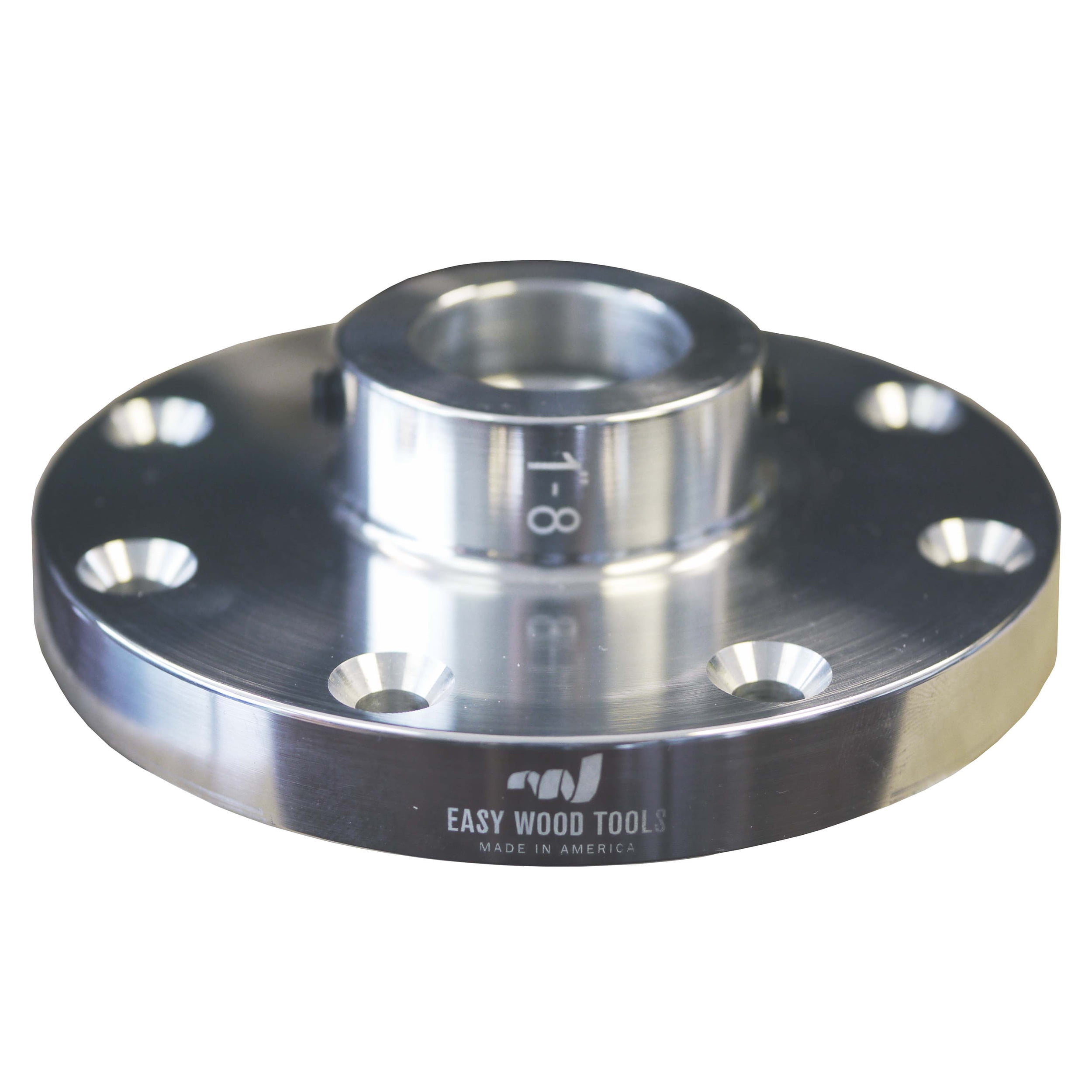 Easy Wood Tools 4” Diameter x 1” x 8 TPI Precision CNC Machined ...