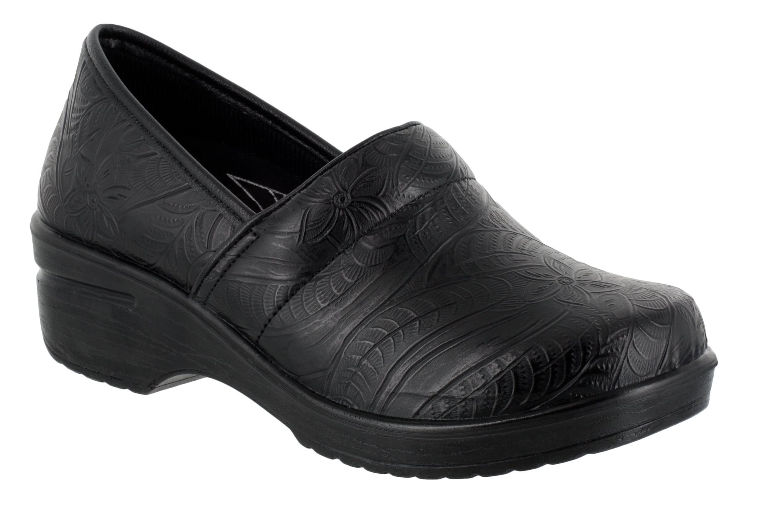 Easy Works by Easy Street Lyndee Women's Slip Resistant Clog Work Shoe ...
