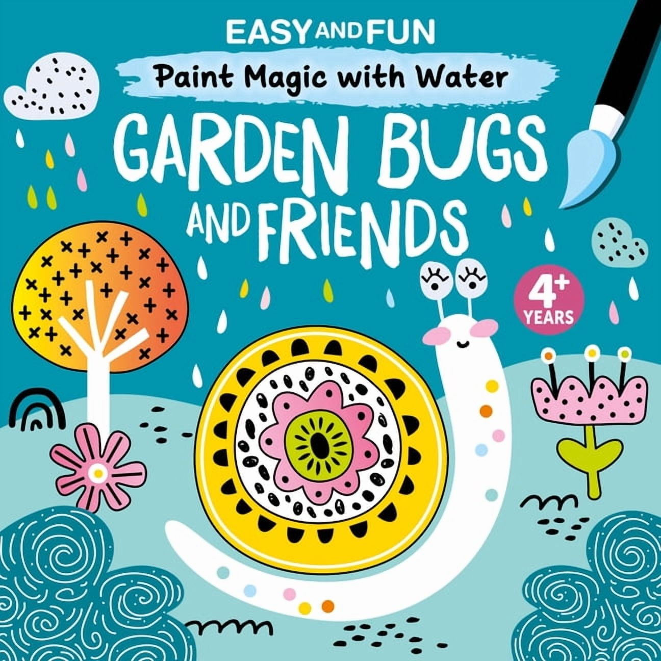 Easy and Fun Paint Magic with Water: Garden Bugs and Friends ...