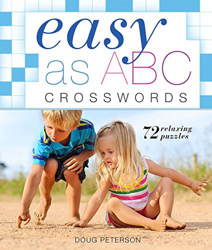 Pre-Owned Easy as ABC Crosswords: 72 Relaxing Puzzles (Paperback ...