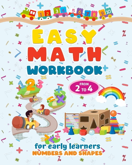 Easy math workbook for early learners - Numbers and shapes: My first ...