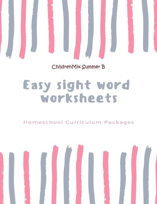 Easy sight word worksheets: Homeschool Curriculum Packages: The ...