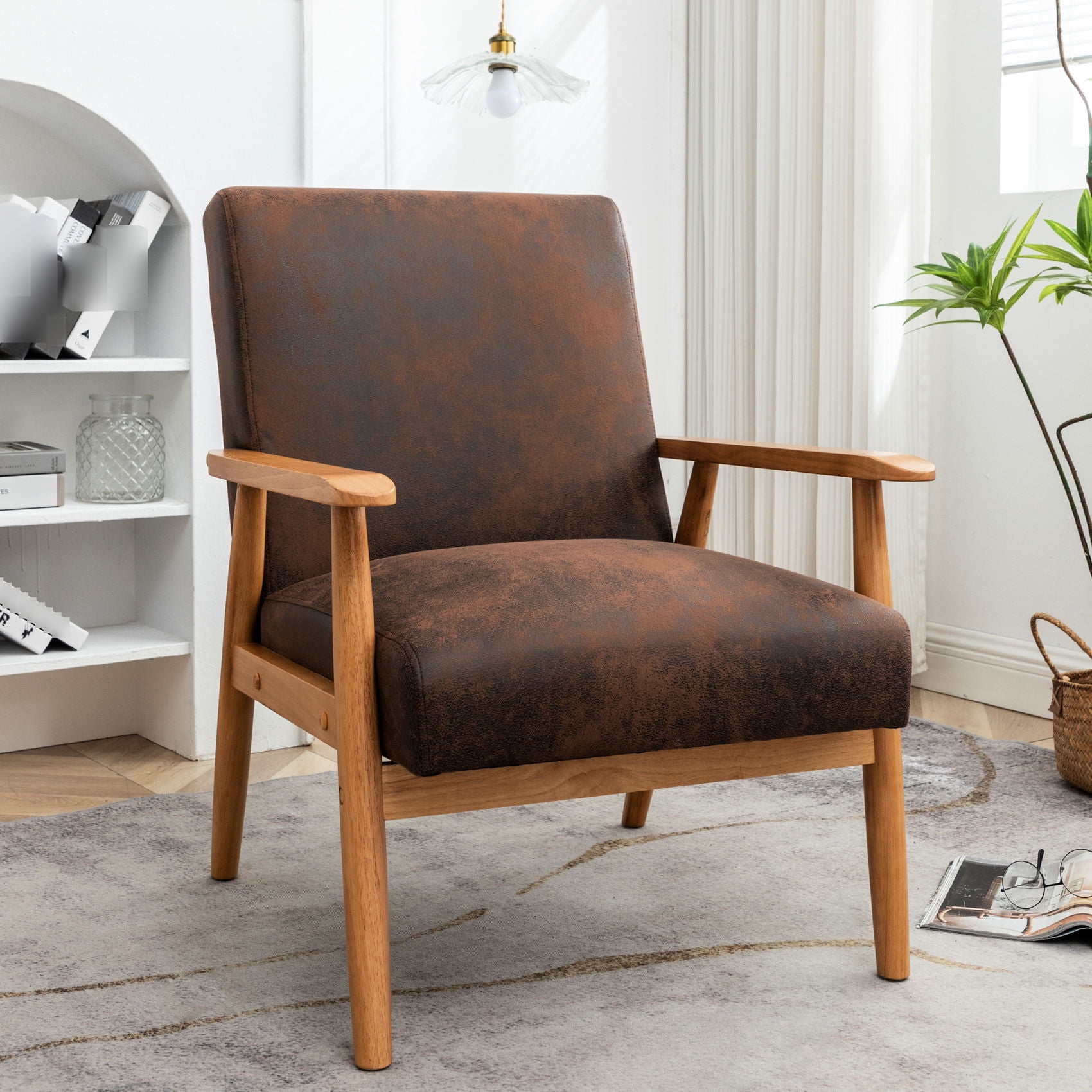 Easy - to - Assemble and Clean Chair - Relax on Plush Foam Cushions at ...