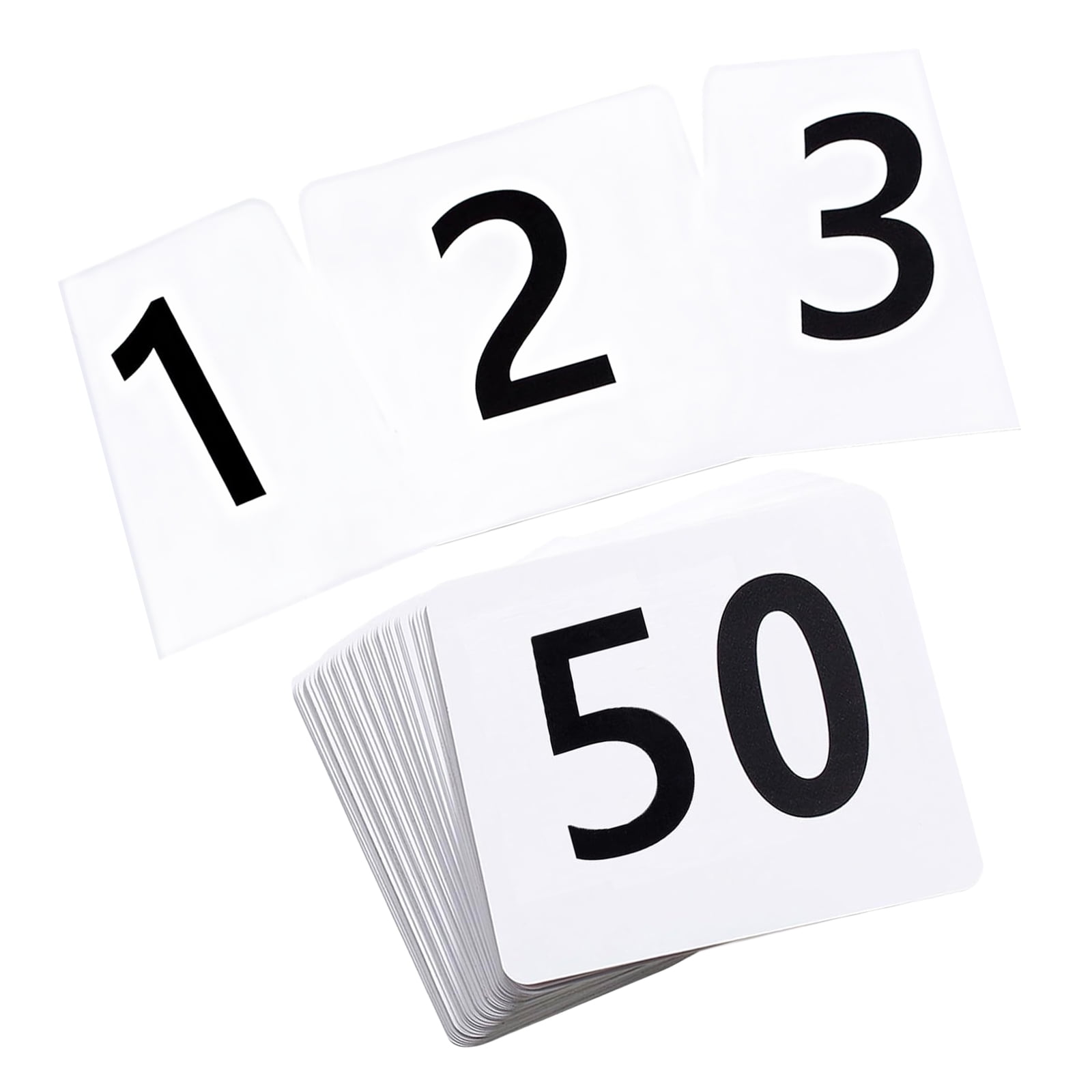 Easy to Carry Numbered Seats Cards for Restaurants and Banquets Wedding ...