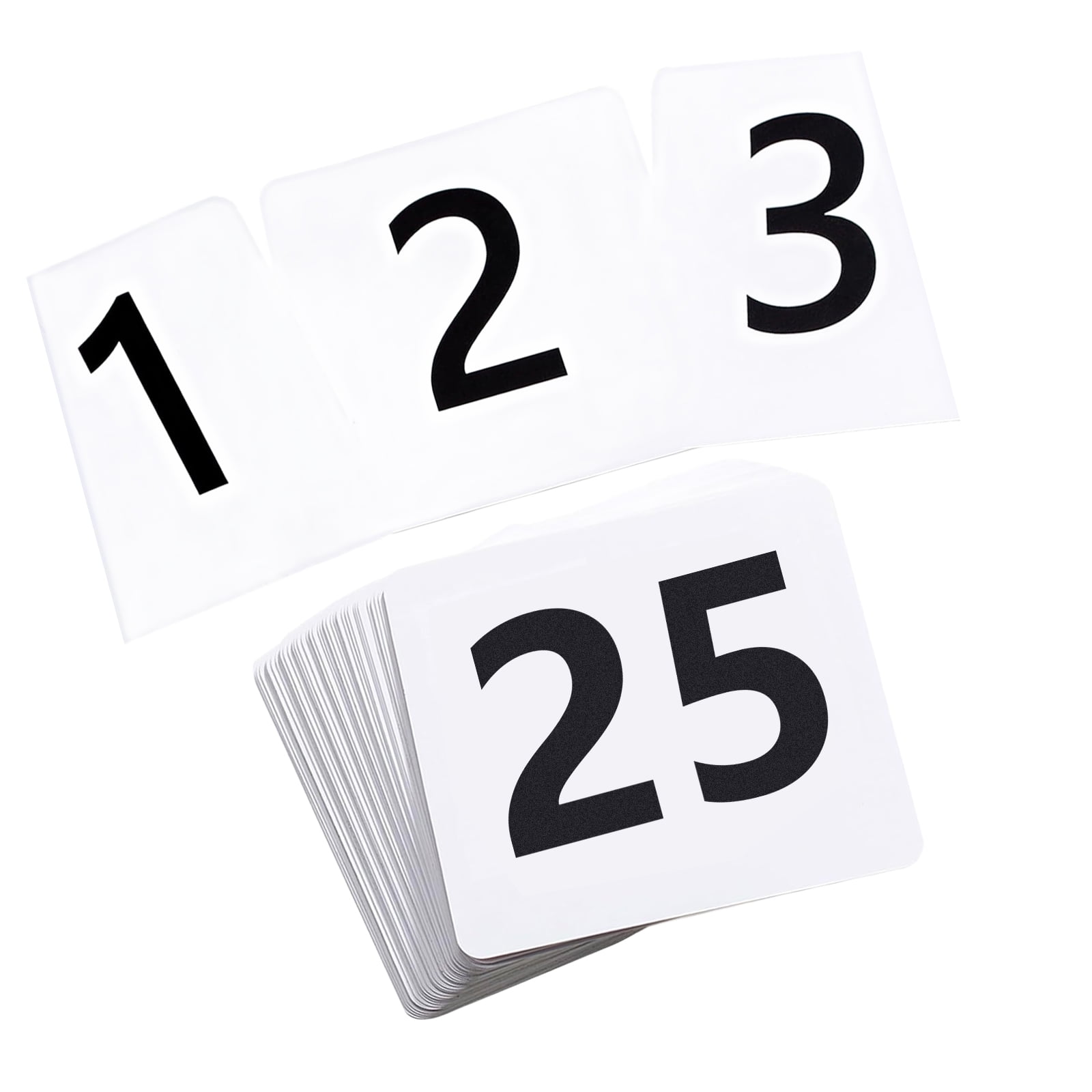 Easy to Carry Numbered Seats Cards for Restaurants and Banquets Wedding ...