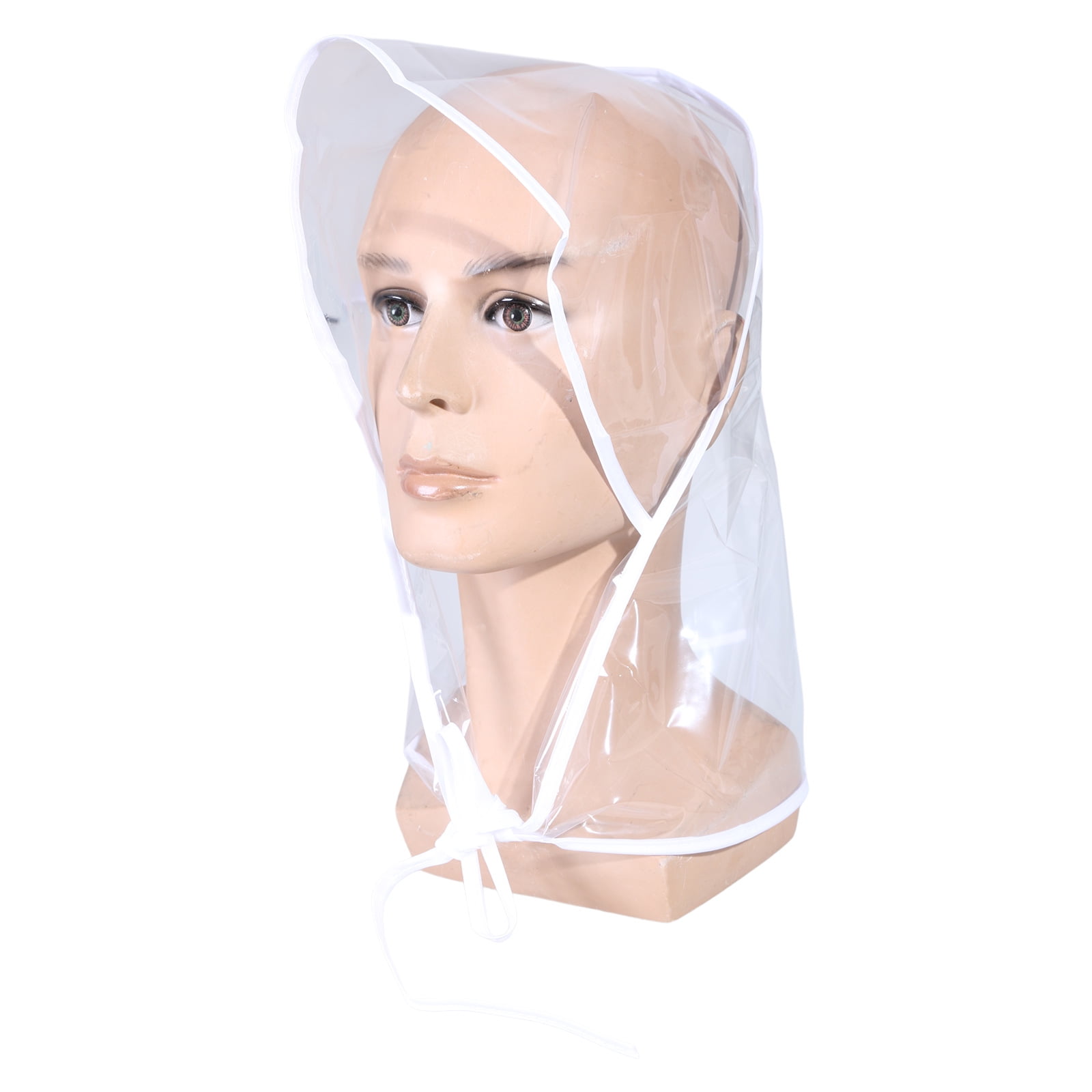 Easy to Carry PVC Rain Hat for Outdoor Trips Hair Dry Waterproof Hoods ...