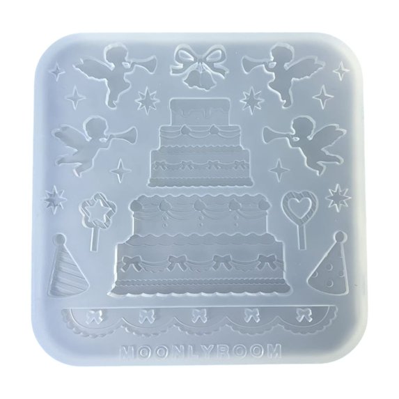 Easy to Clean Silicone Mold Small Multilayer Cake Accessories Mould ...