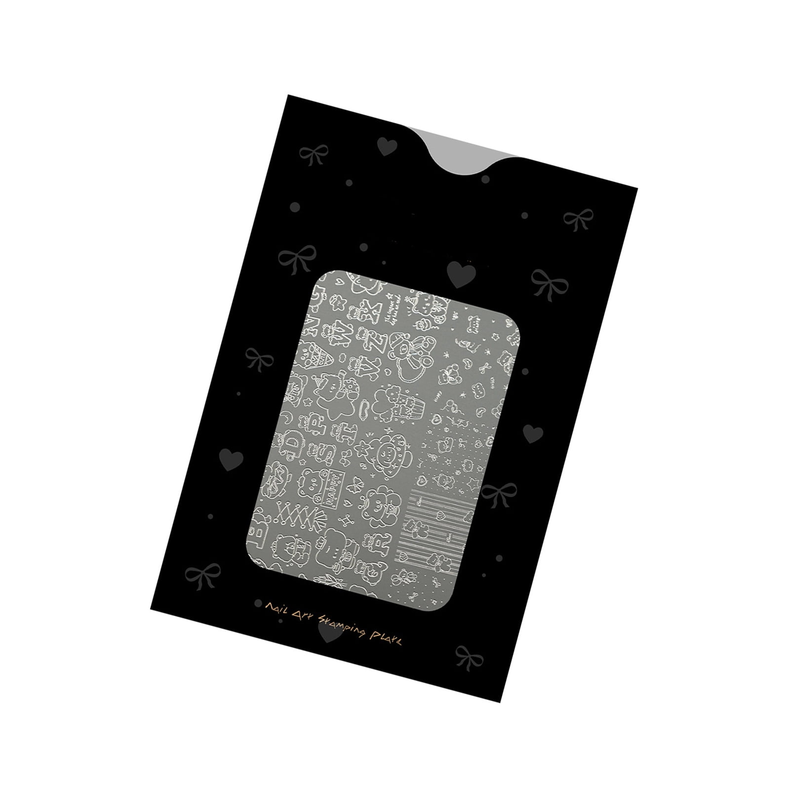 Easy to Cleanup Stainless Steel Stamp Plate for Personalizeds Nails ...