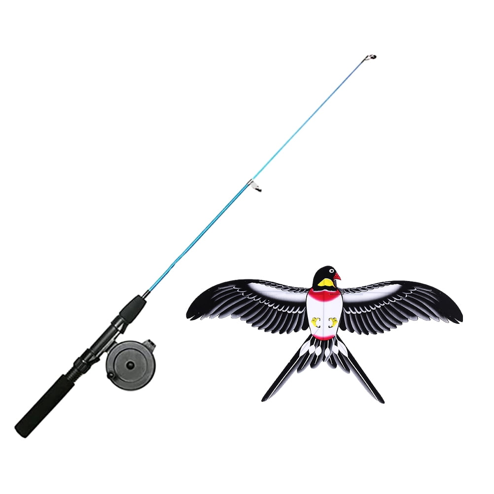 Swallow Bird Kite Easy to Fly Outdoor Funny Kite for Kids with Fishing ...