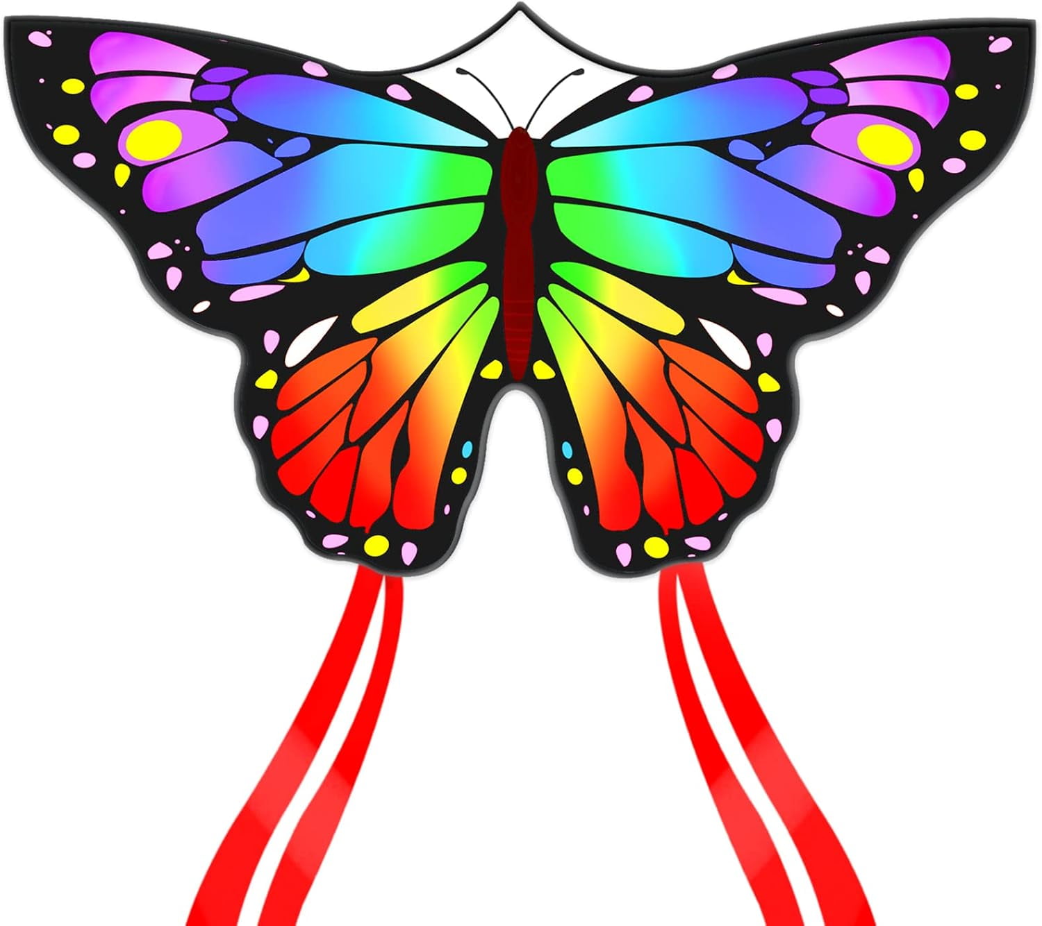 Easy to Fly Large Single Line Kite for Kids & Adults - 55" x 28 ...