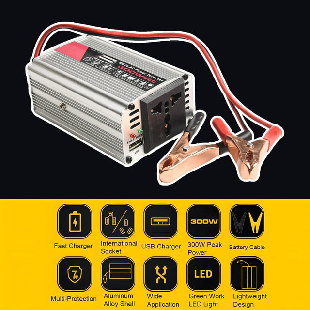 Easy To Install 600W Power Inverter for Car Use High Quality Materials ...